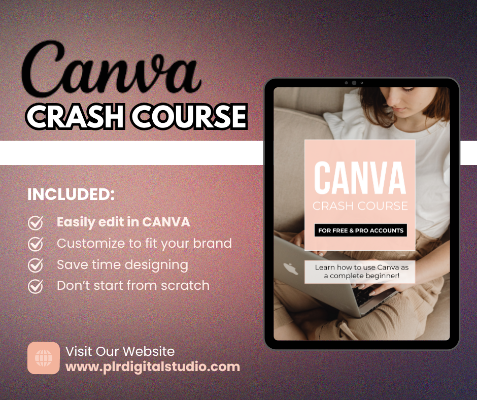 Canva Crash Course – PLR Digital Studio