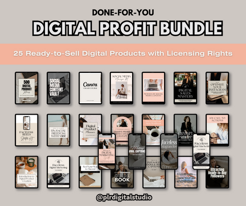 Digital Profit Bundle – PLR Digital Studio