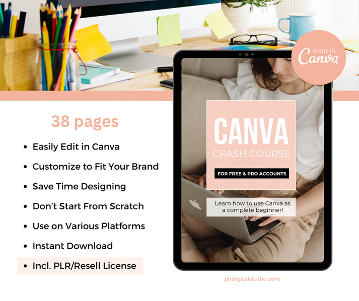Canva Crash Course – PLR Digital Studio